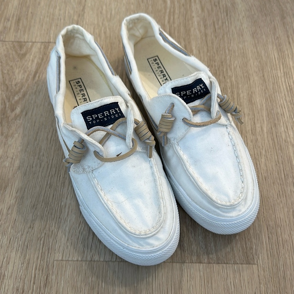 Sperry Topsider Bahamas Soft Canvas Boat Sneakers - Gem